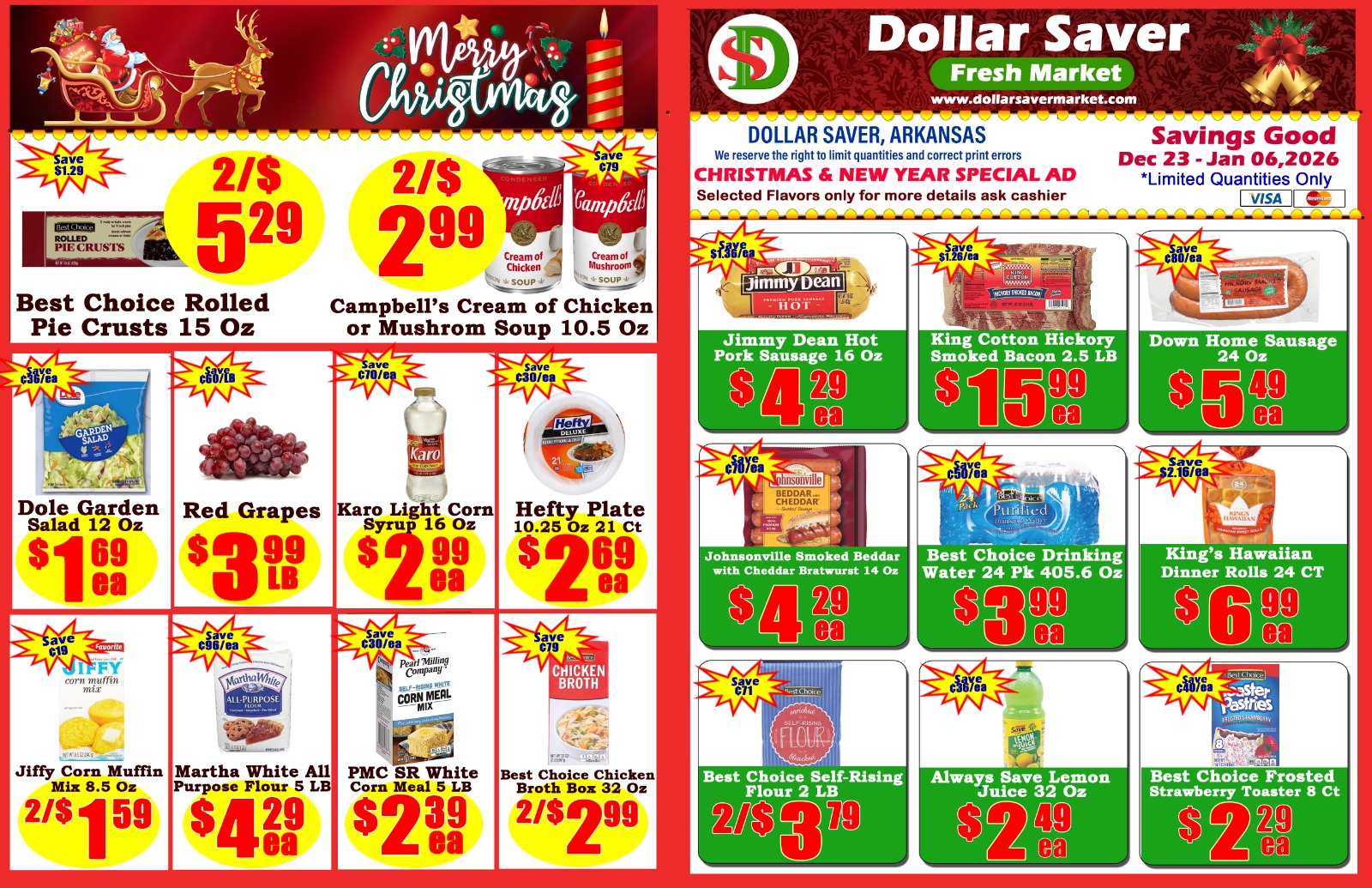 Weekly Grocery Ads & Specials | Dollar Saver Fresh Market